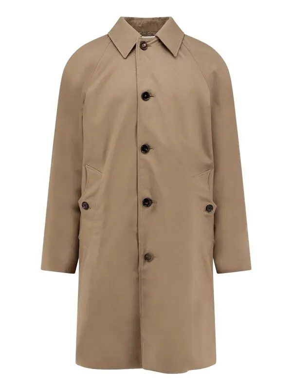 Burberry Chevington Reversible Cotton Coat - Brown