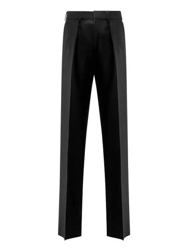 TOM FORD Wool Trousers - Black