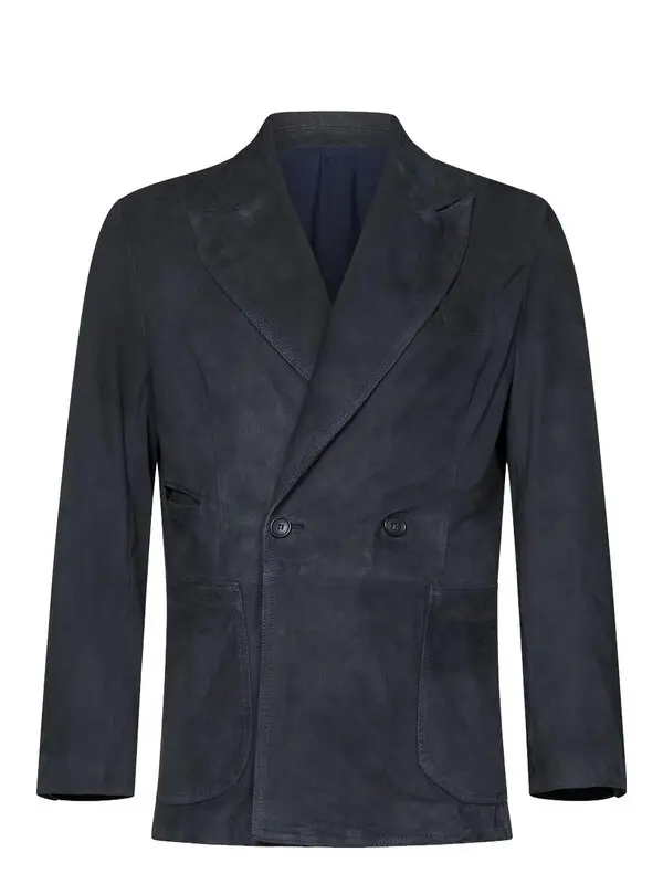 FRANZESE COLLECTION Franzese Napoli Stefano De Martino Model Blazer - Blue