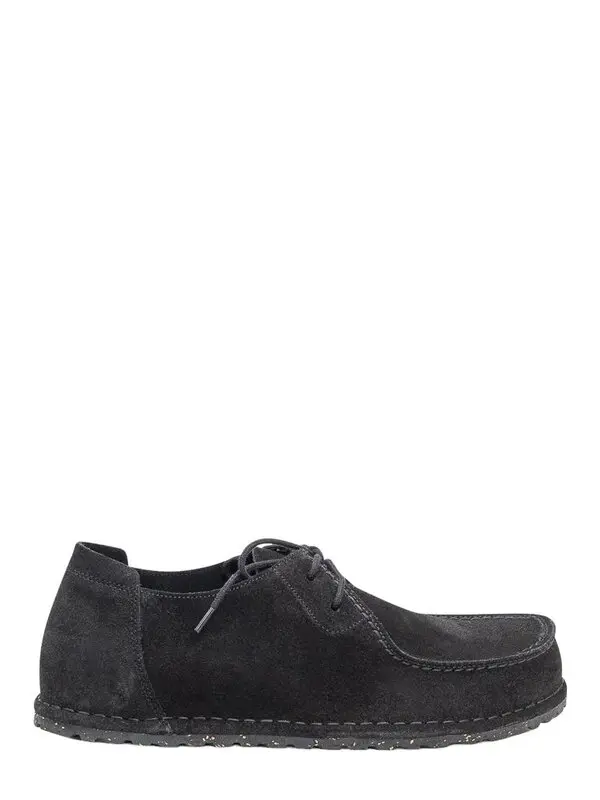 BIRKENSTOCK Lace-up Suede Shoes - Black