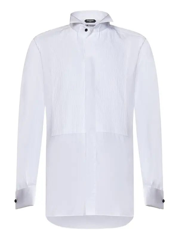 FRANZESE COLLECTION Franzese Napoli Premio Oscar New York Model Shirt - White