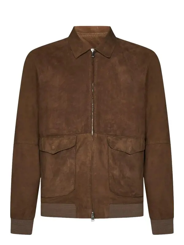 FRANZESE COLLECTION Franzese Napoli Brad Pitt Jacket - Brown