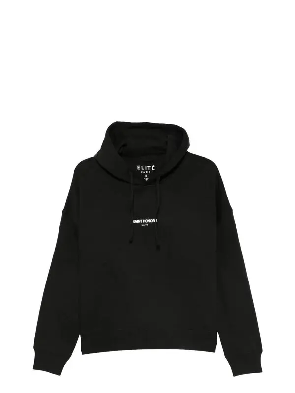 ELITE Cotton Hoodie - Black