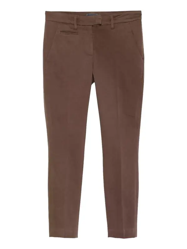 DONDUP Pocket-detail Trousers - Brown