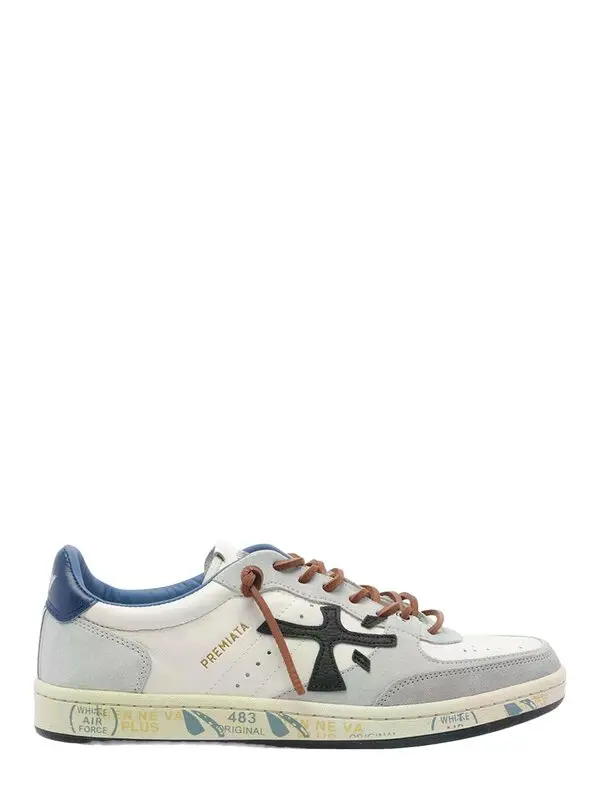 Premiata Leather Sneakers - White