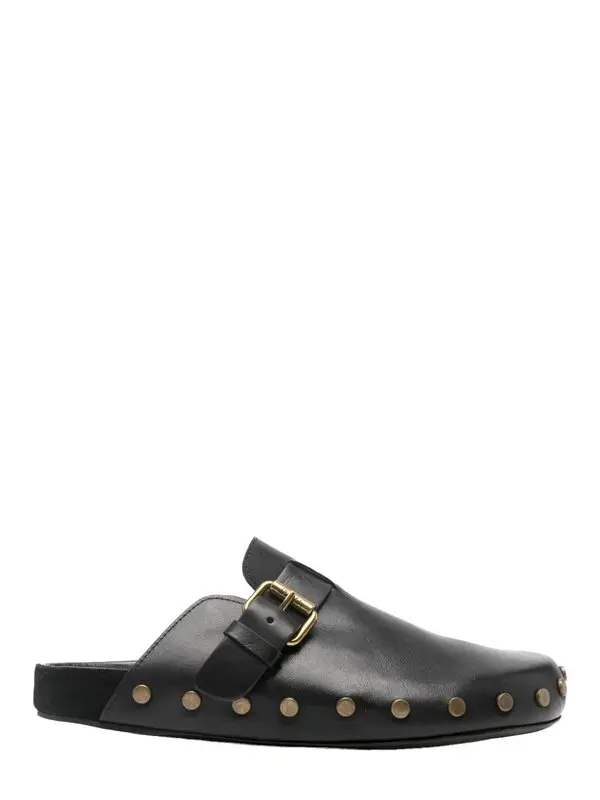 Isabel Marant Mirvin Studded Mules - Black