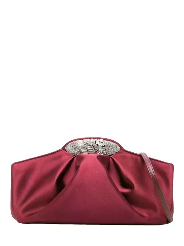 GIUSEPPE ZANOTTI Crystal-embellished Clutch - Pink