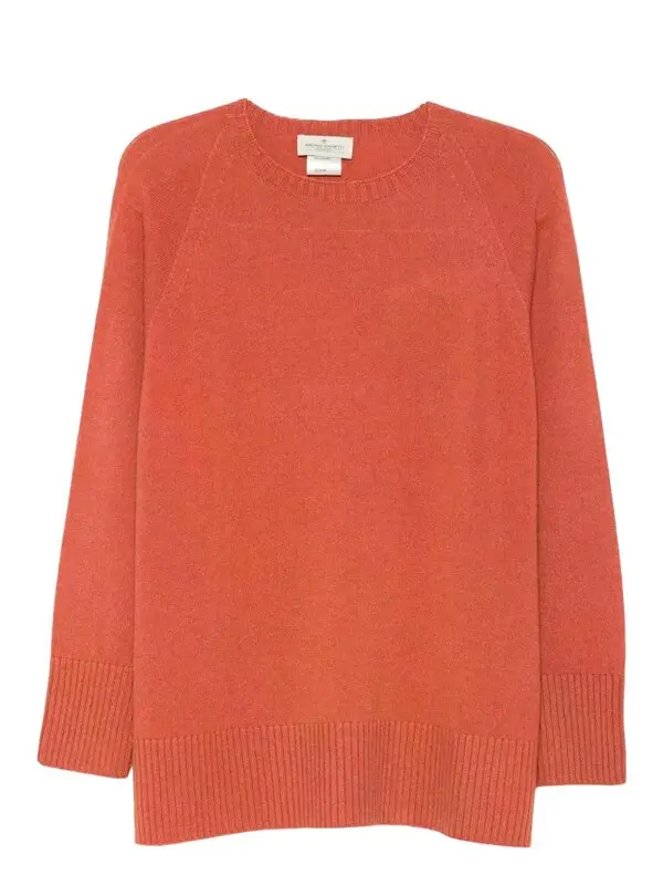 Bruno Manetti Raglan-sleeve Cashmere Sweater - Orange