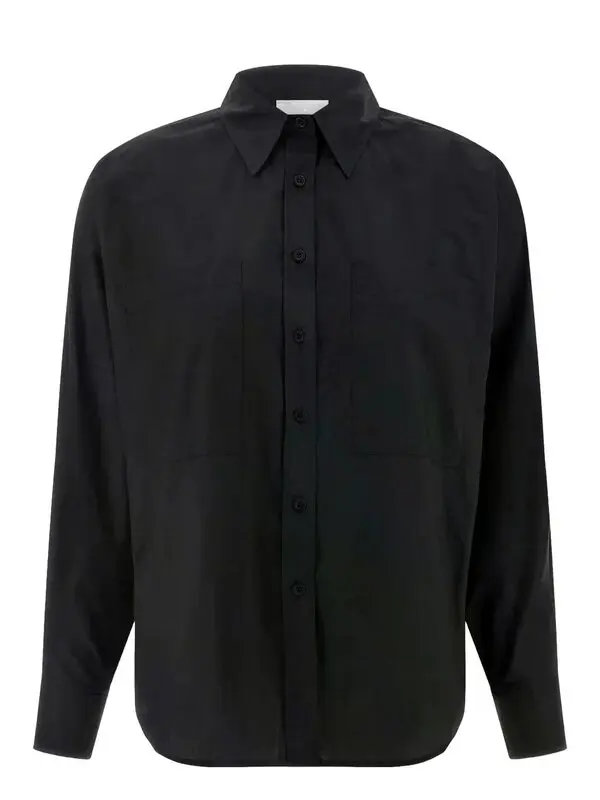 NUDE Bat-sleeve Shirt - Black