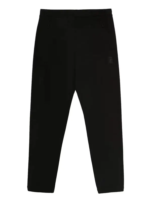 C.P. COMPANY Logo-detail Trousers - Black