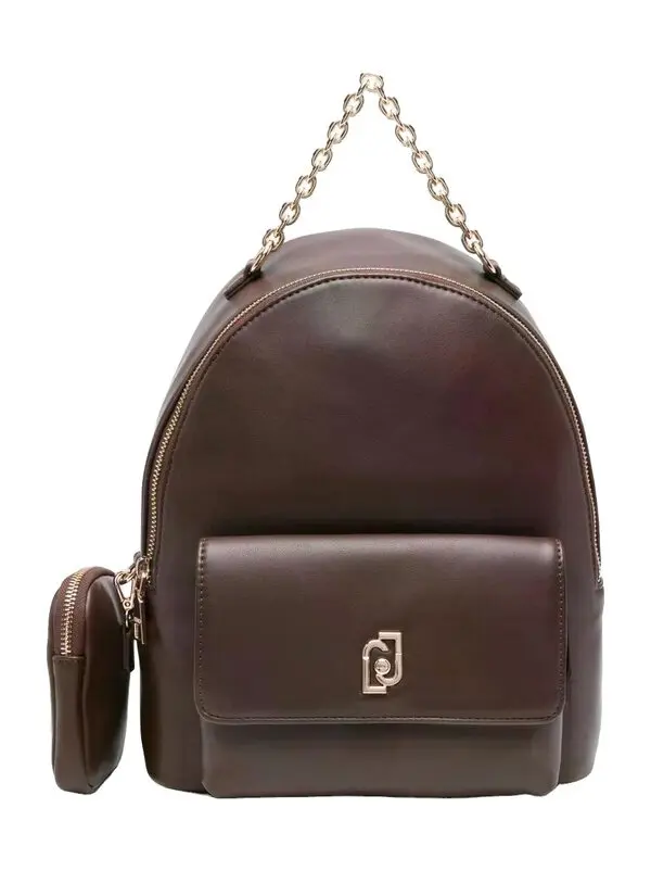 Liu Jo Chain-strap Backpack - Brown