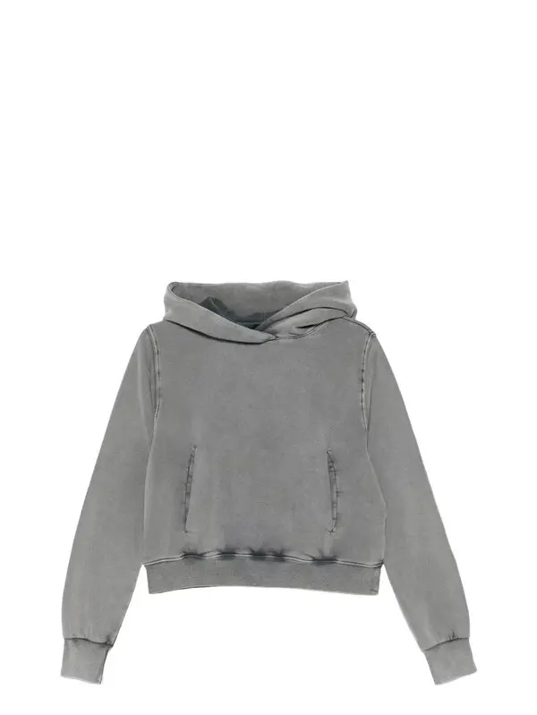 THOM KROM Hoodie With Pockets - Grey
