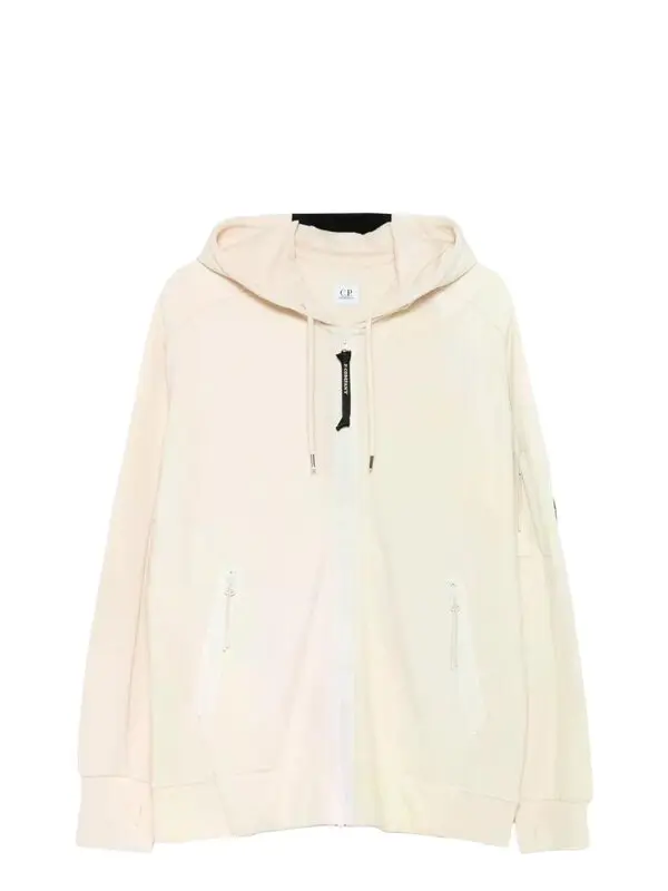 C.P. COMPANY Zip-up Hoodie - Neutrals