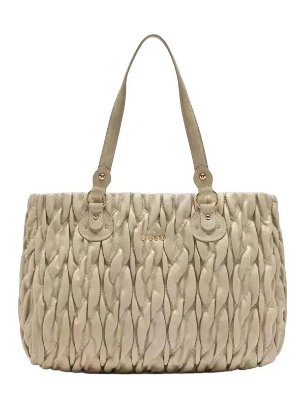 Liu Jo Quilted Tote Bag - Neutrals