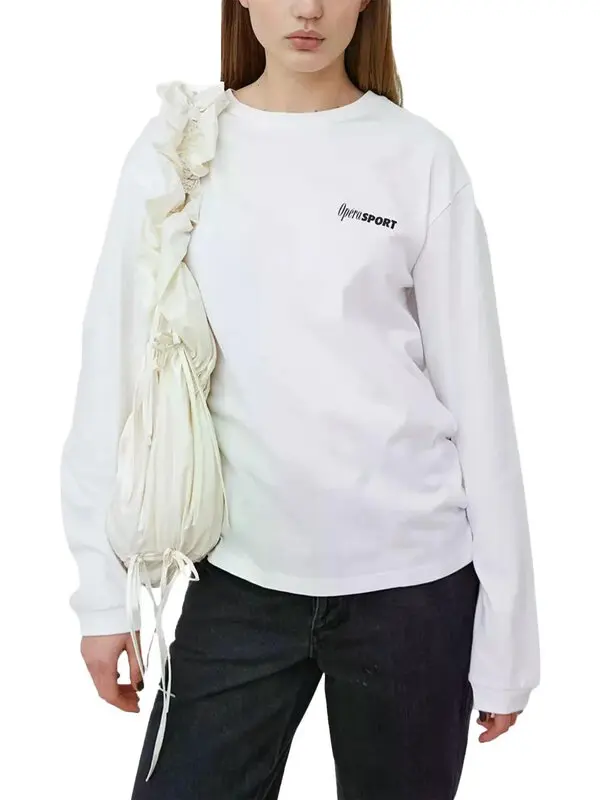 OPÉRASPORT Claudette Long-sleeve Top - White