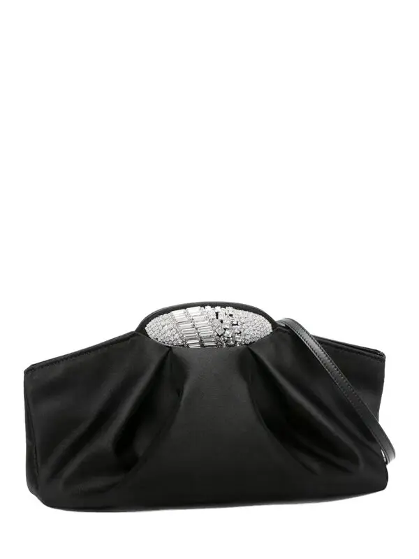 GIUSEPPE ZANOTTI Crystal-embellished Clutch - Black
