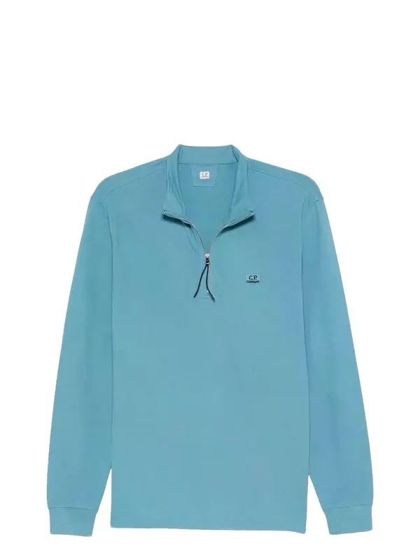 C.P. COMPANY Half-zip Sweatshirt - Blue