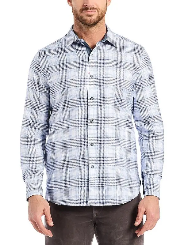 Robert Graham Delford Button Down Shirt - Navy