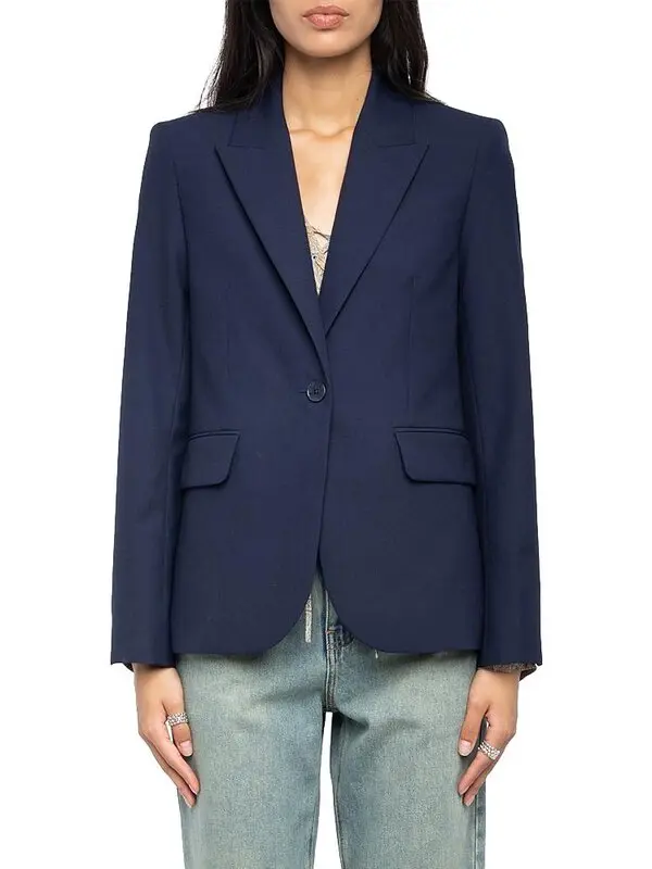 Zadig&Voltaire Vavy Blazer - Blueberry