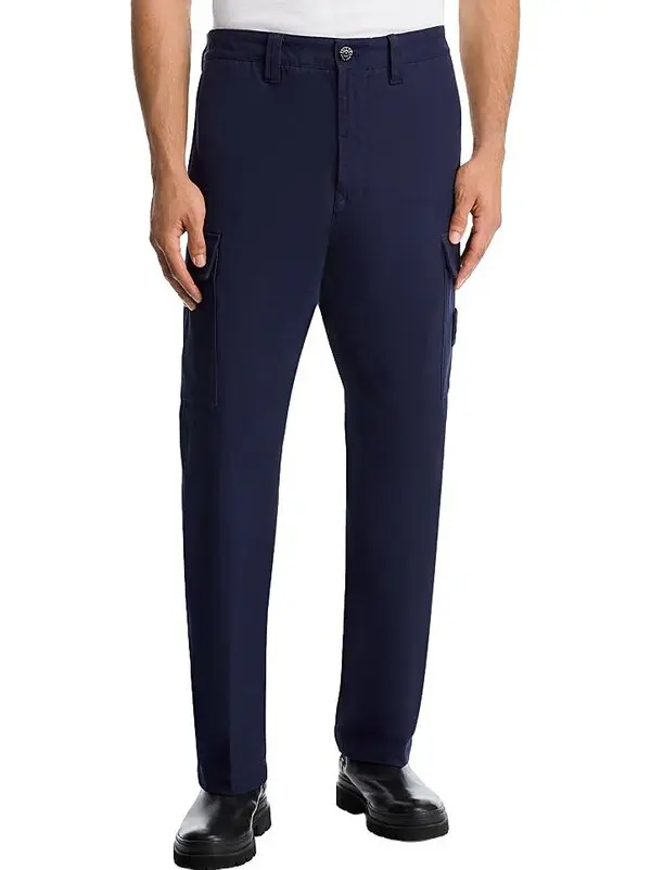 Stone Island Relaxed Fit Trousers - Dark Blue