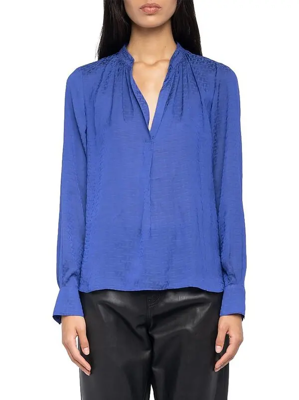 Zadig&Voltaire Tink Satin Top - Electric