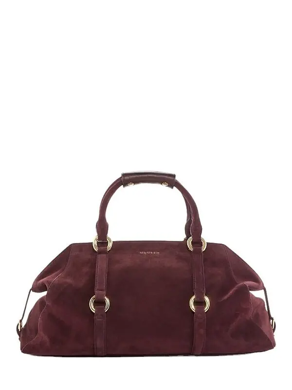 Alexander McQueen Farringdon Medium Bag - Royal Red