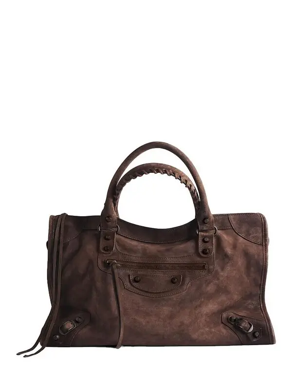 Balenciaga Le City Medium Bag - Light Espresso