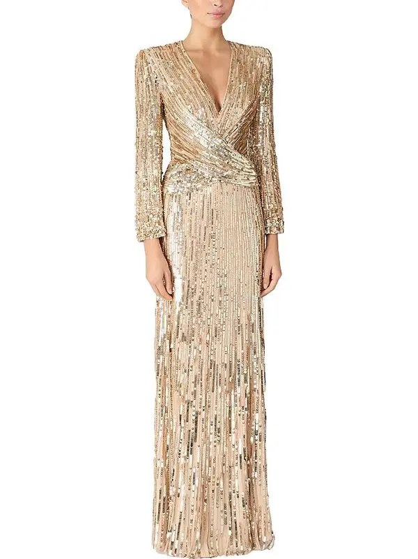 Jenny Packham Cosmos Maxi Gown - Illusion