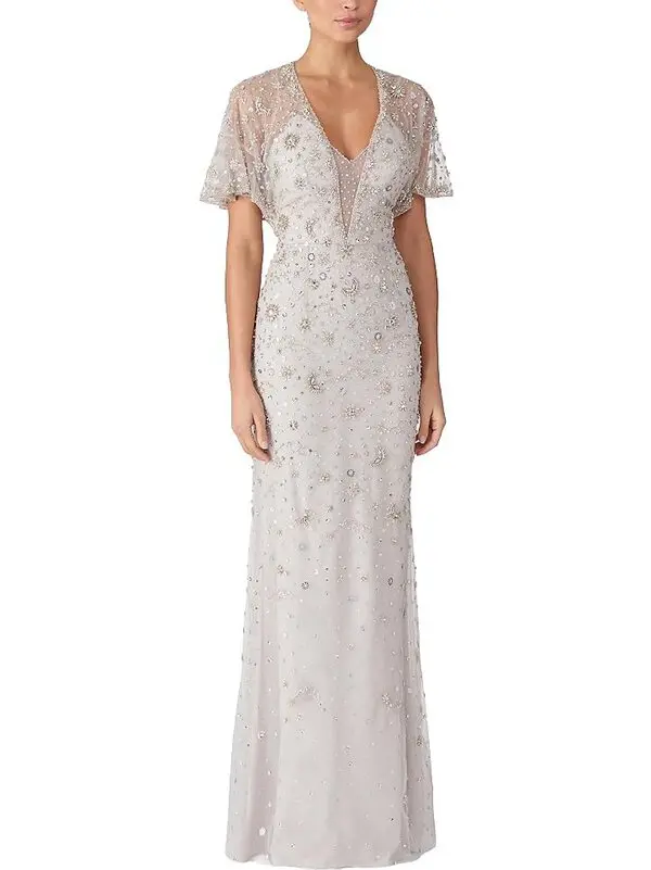 Jenny Packham Luna Maxi Gown - Ammonite