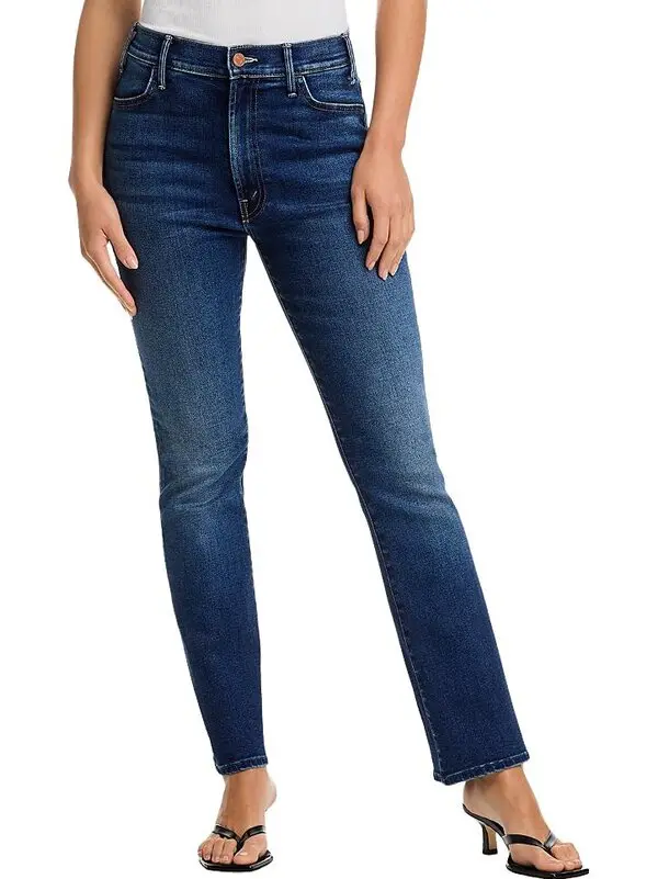 MOTHER Lil Hustler High Rise Crop Jeans - Taking Chances