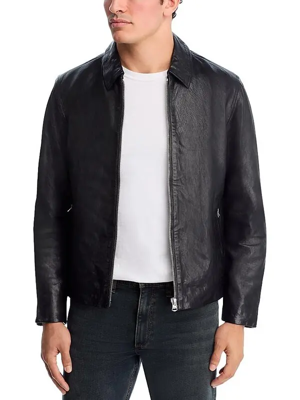 Rag & Bone Melrose Leather Jacket - Black