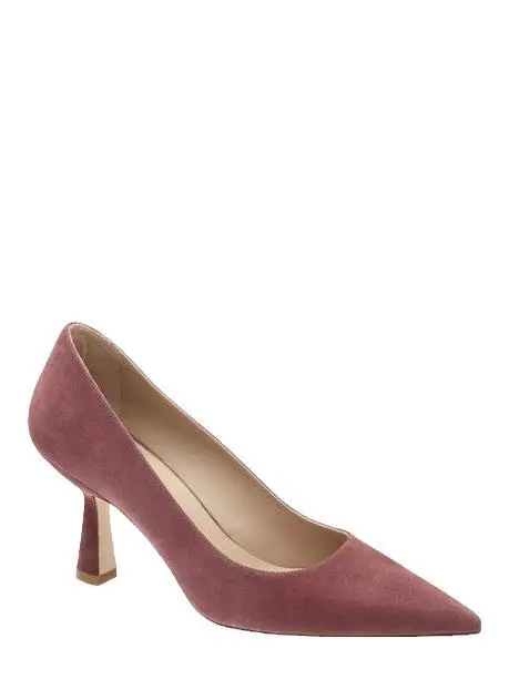 STUART WEITZMAN Supersculpt 75 Pointed Toe Pumps - Dusty Berry
