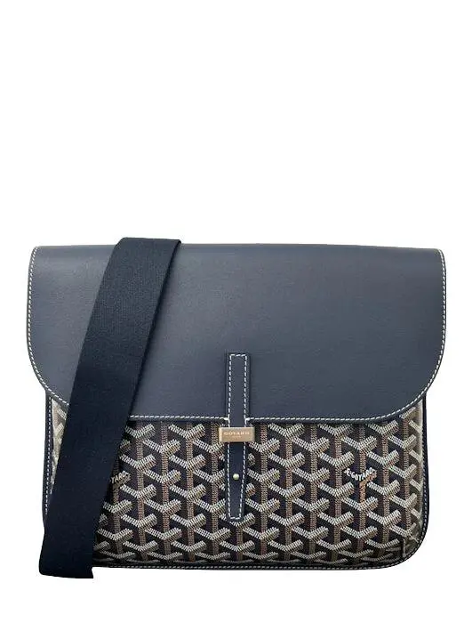 Goyard Coursier Messenger Bag - Navy Blue