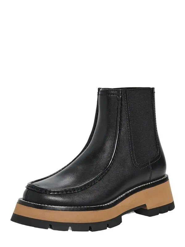 3.1 Phillip Lim Kate Lug Sole Chelsea Boots - Black