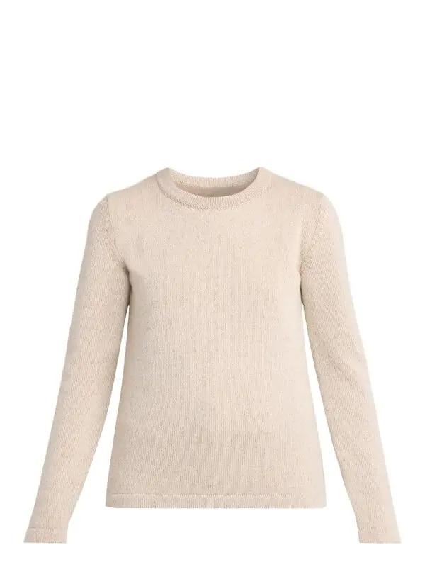 THE ROW Lyse Cashmere Sweater - Beige