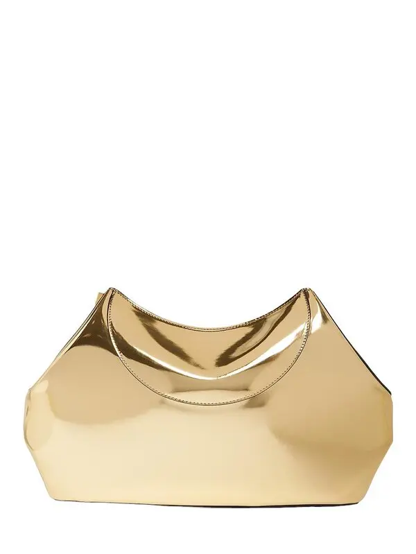 Givenchy Facet Clutch Bag - Golden