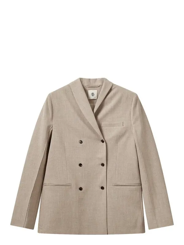 THE GARMENT Pisano Asymmetric Blazer - Tan