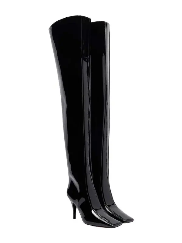 Stella McCartney Eve Alter Mat Over-the-knee Boots - Black
