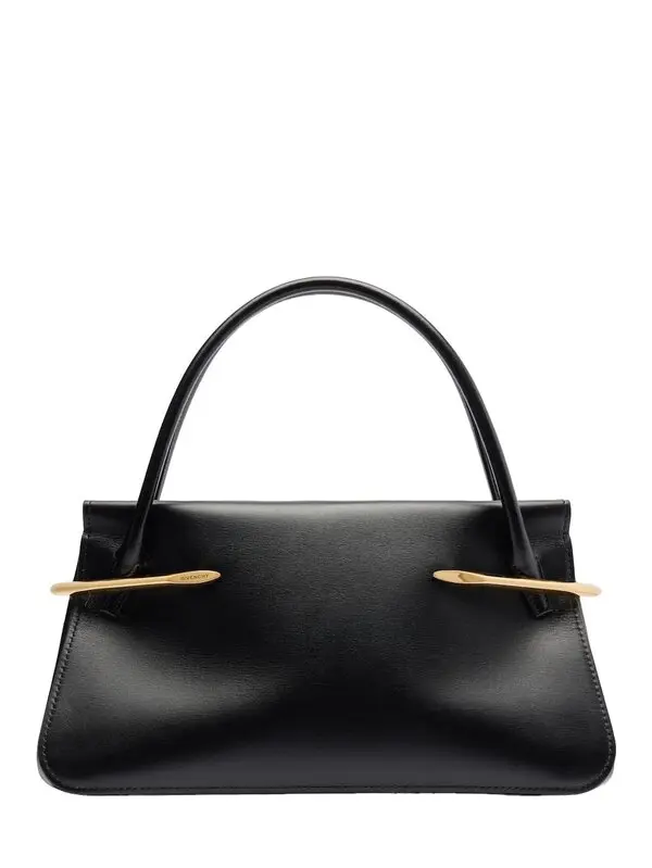 Givenchy Medium Leather Tote Bag - Black