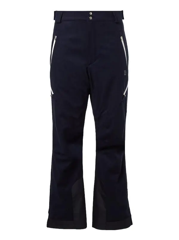 Brunello Cucinelli Wool Ski Pants - Blue