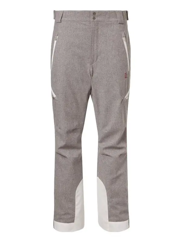 Brunello Cucinelli Wool Ski Pants - Grey