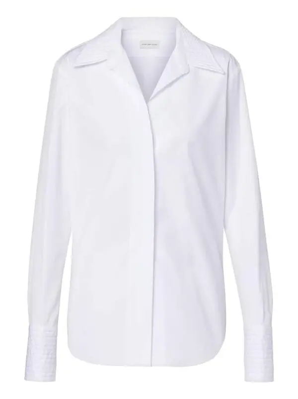 Dries Van Noten Cotton Shirt - White