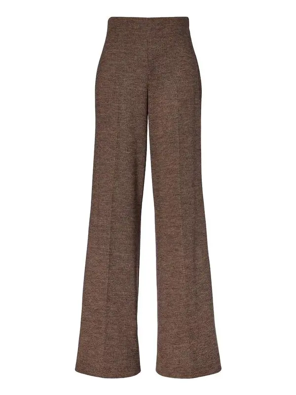 Ralph Lauren Isaiah Wool Wide-leg Trousers - Neutrals
