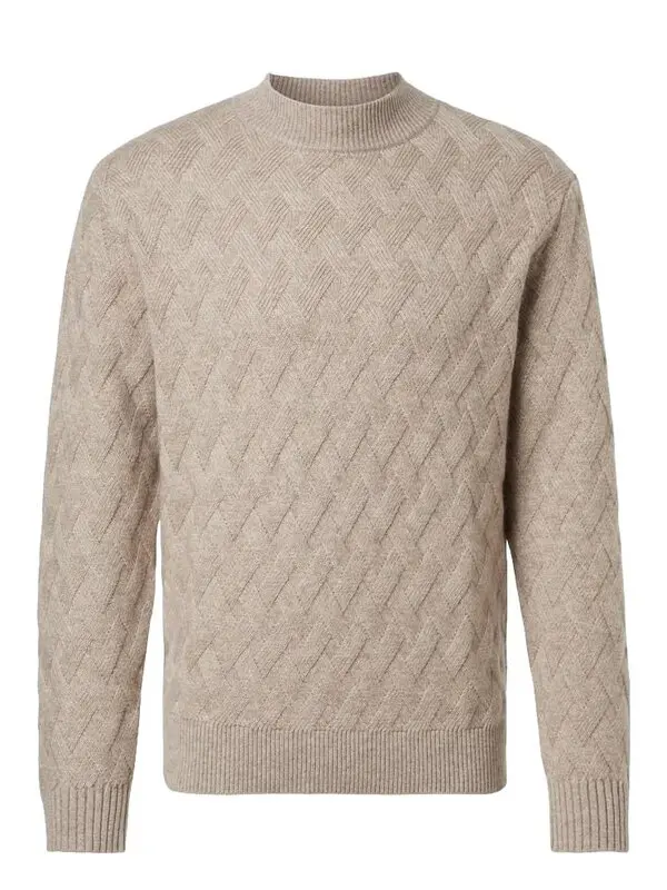 ALLUDE Wool And Cashmere Sweater - Beige
