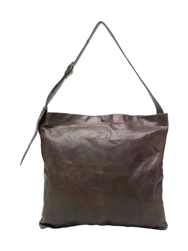 SOMMET Lidia Leather Shoulder Bag - Brown