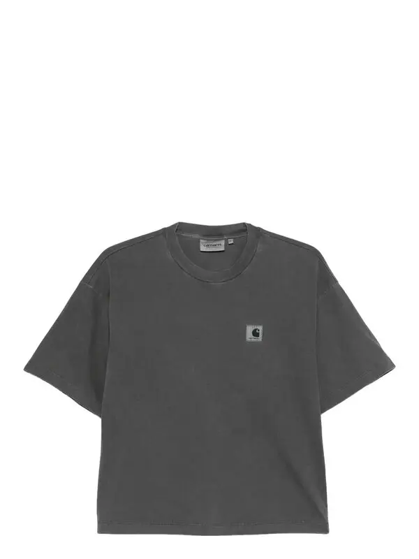 Carhartt Work In Progress Logo-patch T-shirt - Grey