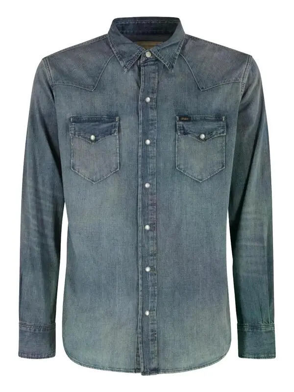 Polo Ralph Lauren Western Denim Shirt - Blue