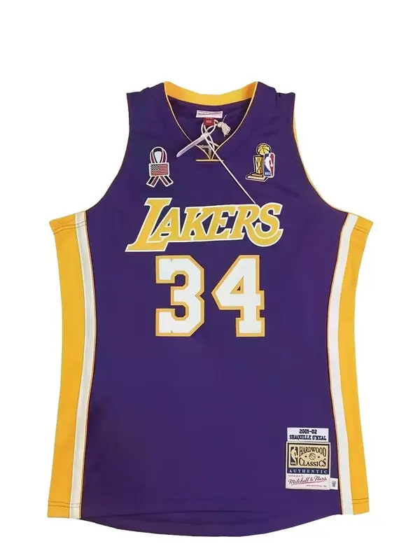 Mitchell & Ness Nba La Lakers 2001 Shaquille O'neal Swingman Jersey - Purple