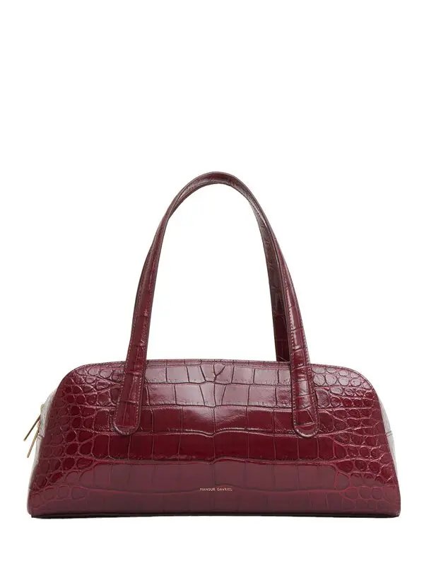 MANSUR GAVRIEL Helios Top Handle Bag - Oxblood