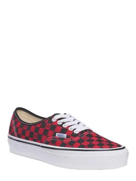 Valentino Garavani X Vans Authentic Low Top Sneakers - Rouge/nero